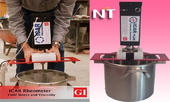 콘크리트 점도계 ICAR Plus Rheometer / 콘크리트 레오미터 / 콘크리트 레올로지 측정기 / German ...