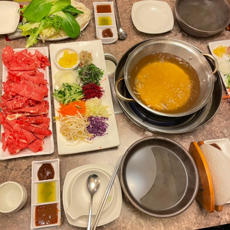 거제맛집추천 고현 월남쌈샤브샤브 샤브향 Feat무한리필 샐러드바 네이버 블로그