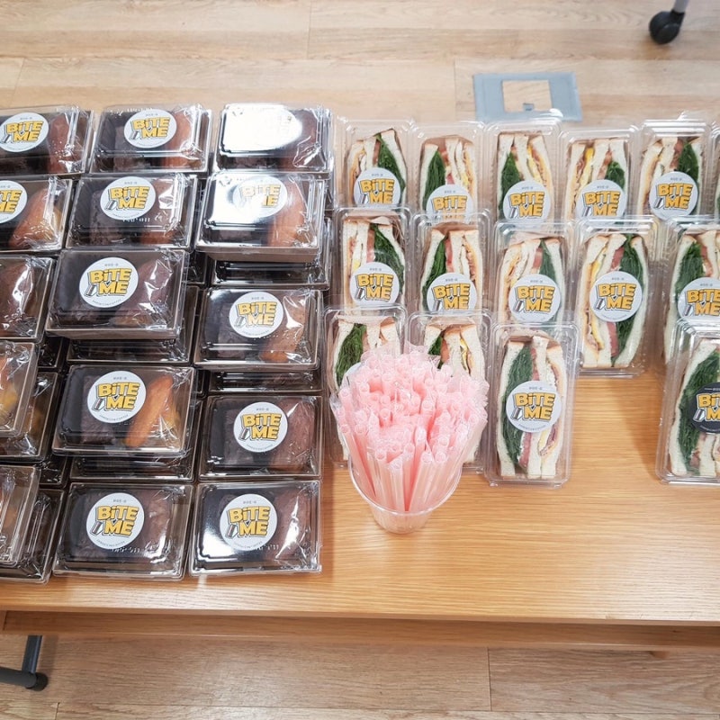 회의논문심사행사다과세미나워크샵심포지엄학회학술대회비대면포장간식응원선물 관악구 신림동 서울대학교 샌드위치and디저트