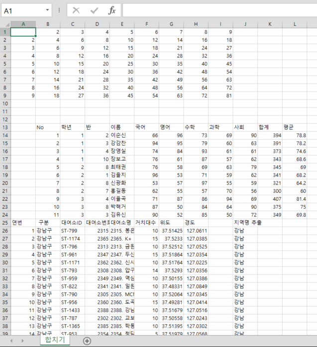[엑셀 꿀팁] 여러개의 파일(XLSX,CSV...) 한번에 합치는 방법 :: RDBMerge(데이터 통합) : 네이버 블로그
