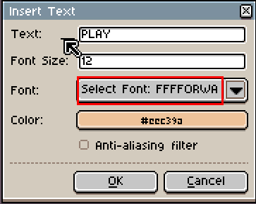 Aseprite - Aseprite에서 다운로드한 font로 text 추가하기 : 네이버 블로그