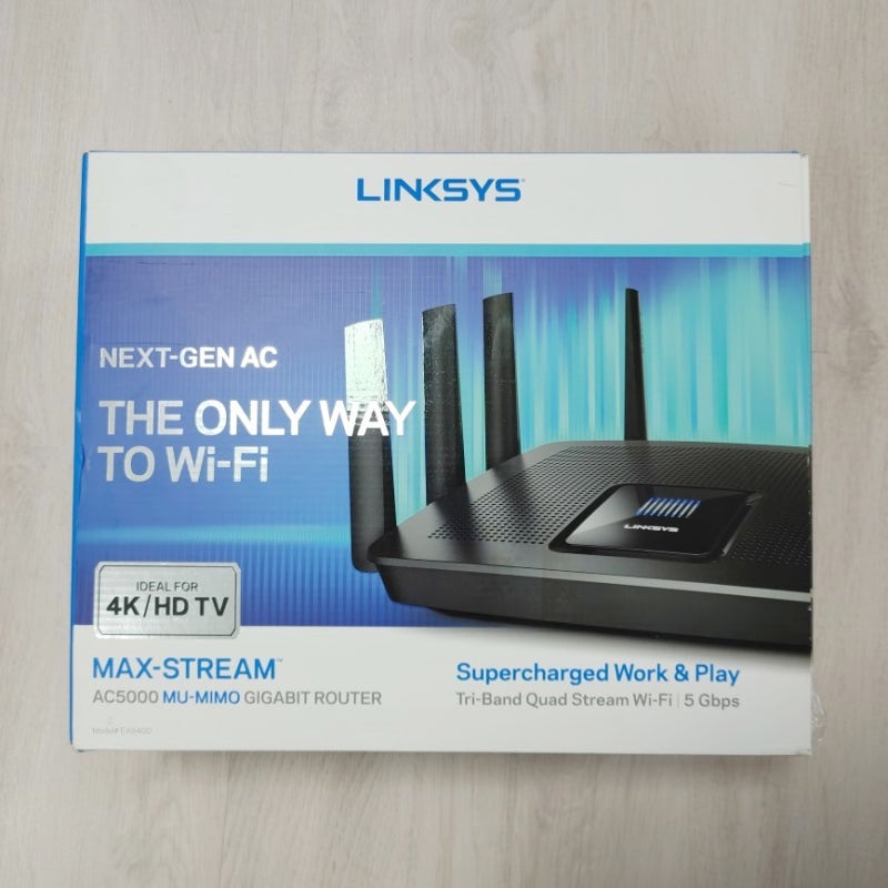 LINKSYS MAX-STREAM AC5000 MU-MIMO 기가비트 라우터 - 링크시스 무선공유기 리뷰 : 네이버 블로그