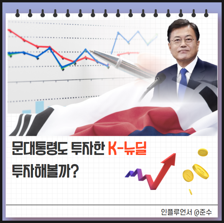 TIGER KRX BBIG K-뉴딜 매수해볼까? 문대통령이 투자한 ETF / 한국판 그린 뉴딜 정책 관련주 : 네이버 블로그