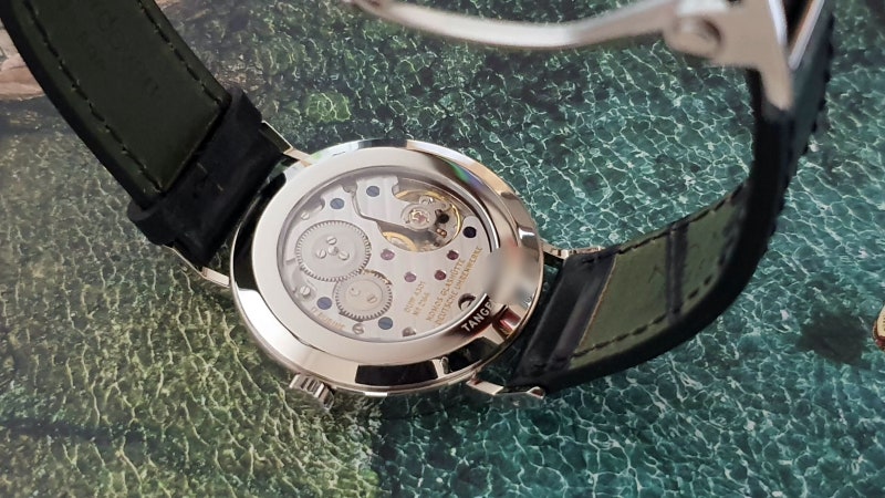 [시계이야기/노모스] 갓성비 시계 노모스 탕겐테 강레저어베 (NOMOS 172 Tangente Gangreserve) 코스코 ...