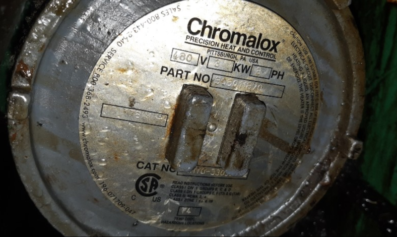 CHROMALOX-LUBE OIL HEATER, ARMTO, 중부인터내셔널 : 네이버 블로그