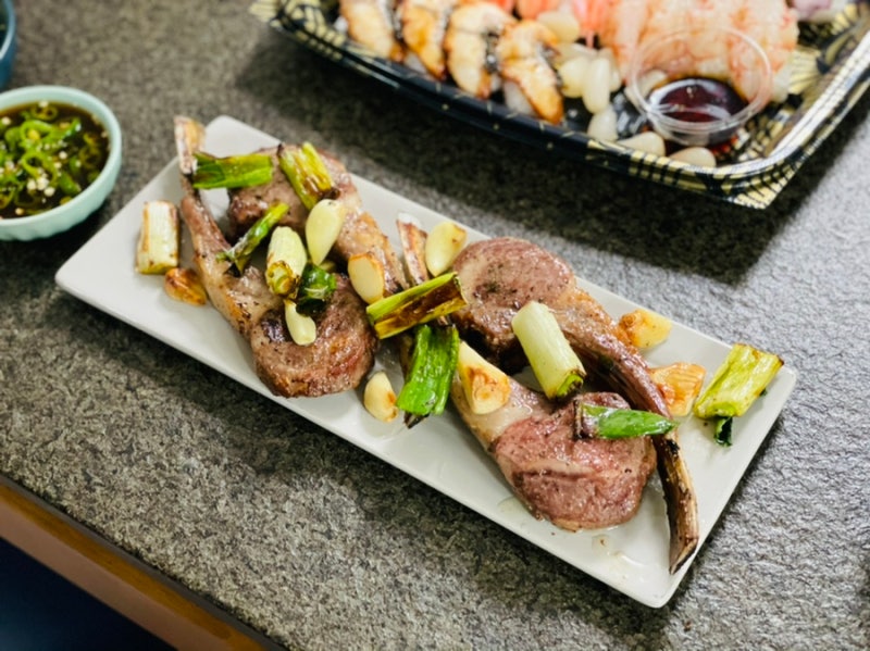 트레이더스 프렌치 랙 양갈비 에어프라이어 양갈비 자이글 집에서 양갈비 쉽게 굽는 방법 라무진 소스 만드는 방법