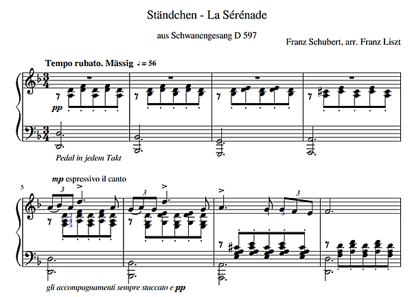 Schubert Standchen D.957 : 네이버 블로그