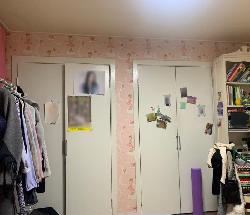 벽면 셀프페인트 칠하기 던에드워드 페인트 무늬벽지 가리기 투톤페인트 셀프인테리어 네이버 블로그