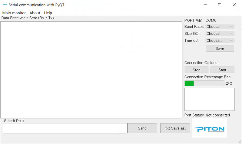 PyQt5 + Serial 통신 : 네이버 블로그