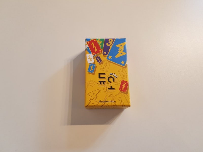소소한 보드게임 룰and리뷰 No163 듀오 미니 네이버 블로그
