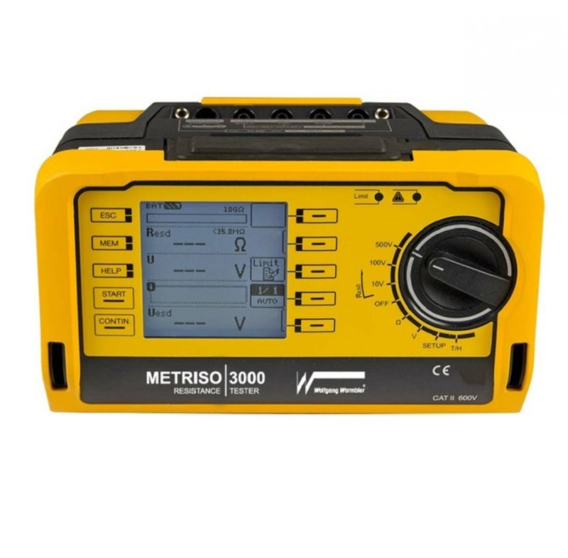 표면저항측정기 Metriso 3000 Metriso 530 볼륨저항측정기 국방 방산업체 10V 100V 250V 500V 인가 ...