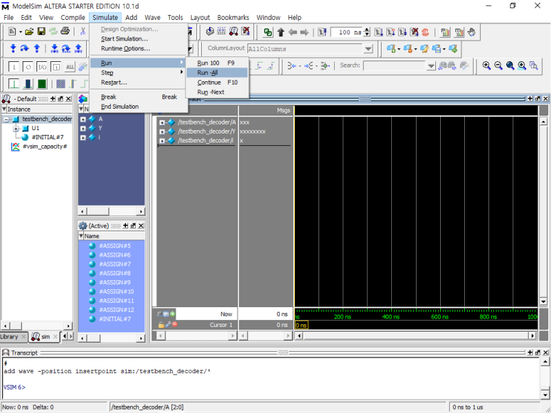 디지털 논리 설계 - 설계편6(Quartus 2 Decoder simulation) : 네이버 블로그