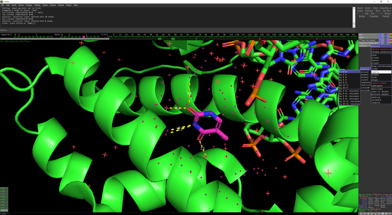 PyMOL 101 (3) - 강력한 기능들 : 네이버 블로그