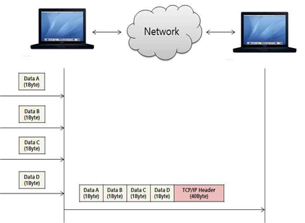 TCP Nagle's 알고리즘(TCP_NODELAY)이 실시간 데이터 전송 성능에 미치는 영향 분석 : 네이버 블로그