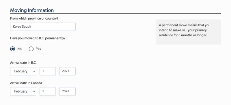 캐나다 BC주 의료보험 카드 MSP 비용, 온라인 신청 방법 : 네이버 블로그