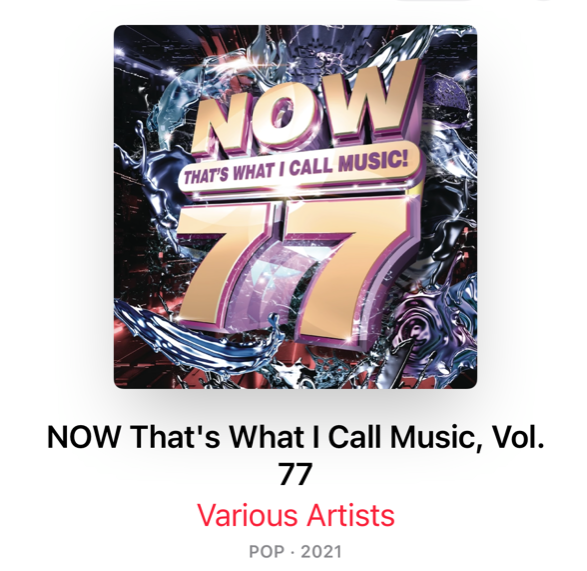 Now 77 / 이 앨범이 아직도 나오고 있었네 : 네이버 블로그