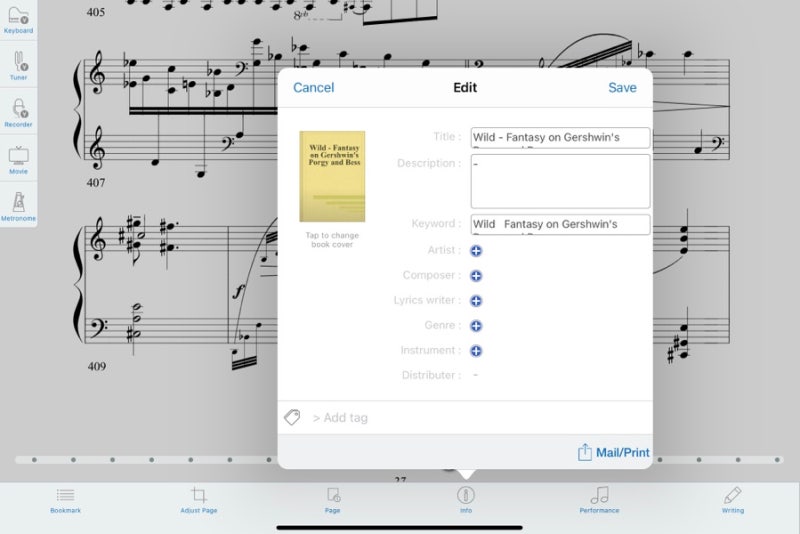 Piascore / 아이패드 악보 어플 : 네이버 블로그