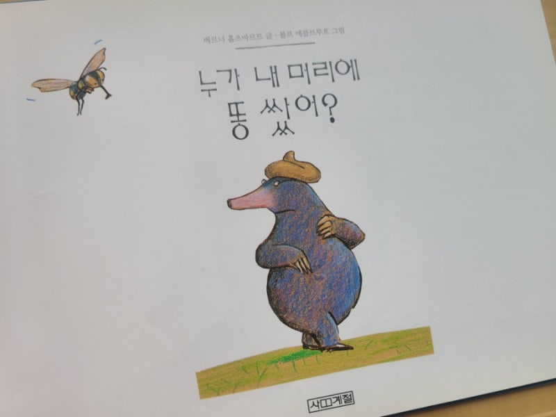 누가 내 머리에 똥 쌌어 5세 동화책 네이버 블로그