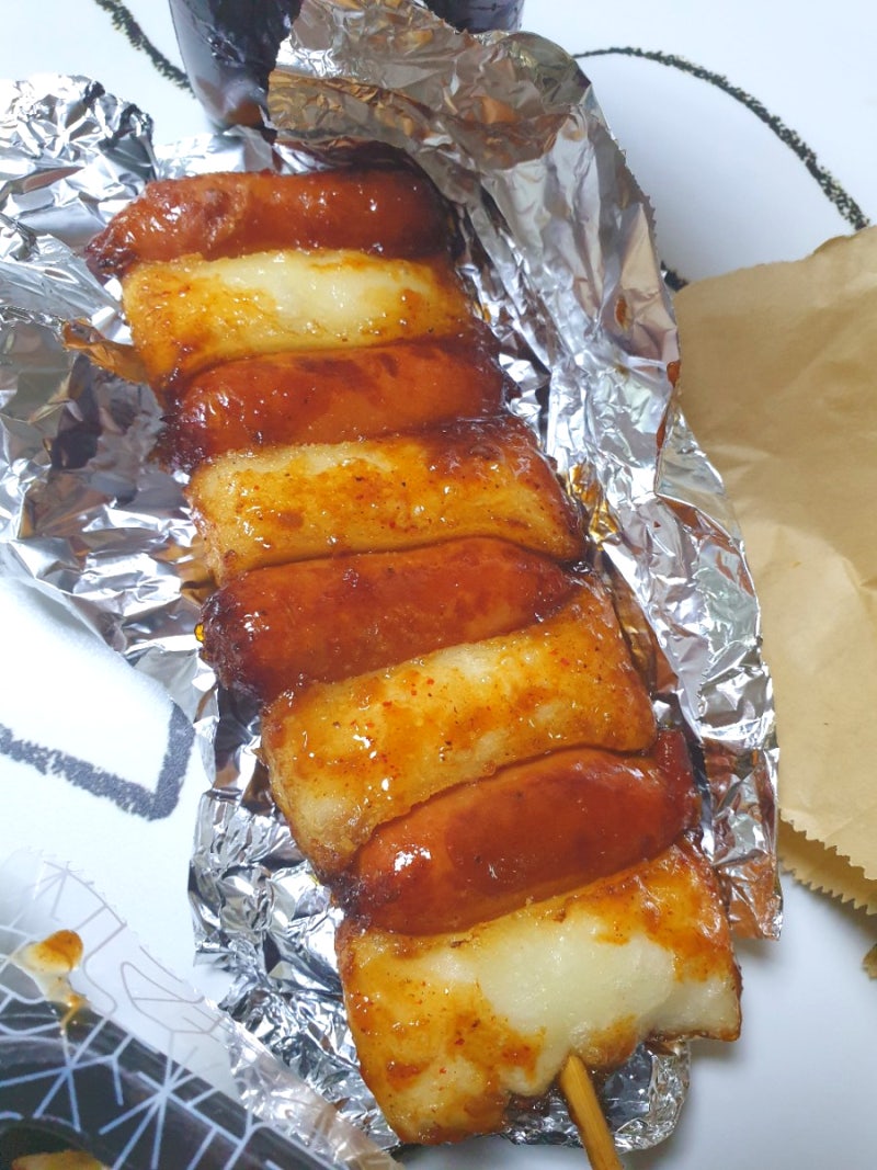분식이이래도되는가 스팸넣은계란말이김밥 버터갈릭감자튀김 네이버 블로그