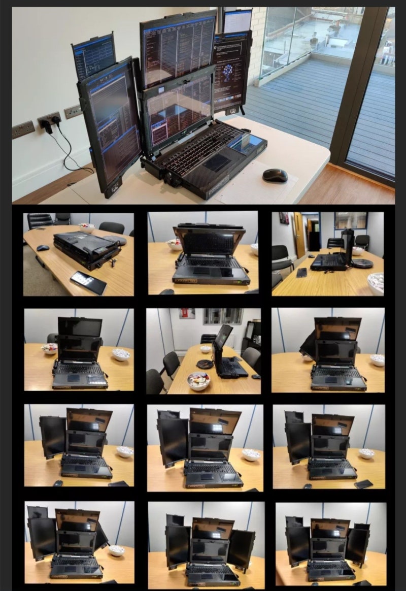 화면 7개 달린 노트북 Aurora 7 : 네이버 블로그