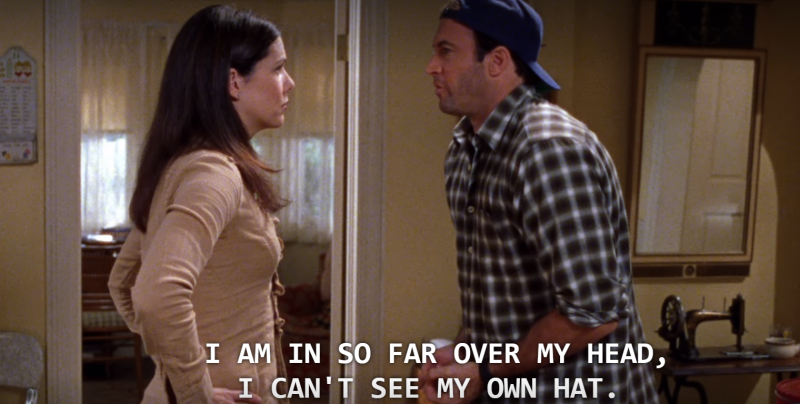 [영어관용표현] (be) in over one's head : 감당할 수 없는, 감당하기 벅찬, 능력 밖인 : 네이버 블로그