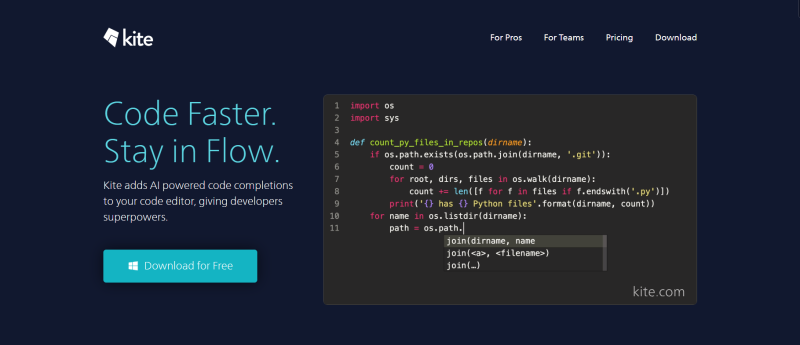 [Python/JupyterLab] Kite : 파이썬 작업환경에 코드 자동완성 기능 적용하기 (Kite Autocomplete ...
