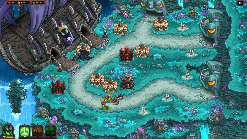 킹덤 러쉬 벤전스 공략 Kingdom Rush Vengeance Walkthrough '매지니시아 해변 Maginicia ...