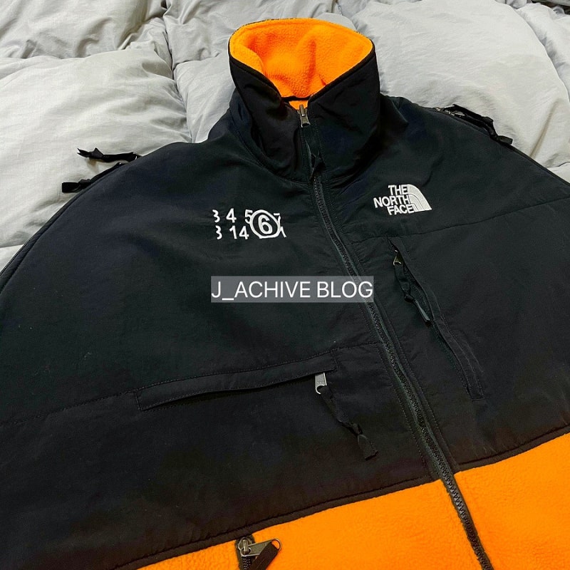 [MM6][THE NORTH FACE] 20FW 메종 마르지엘라 노스페이스 서클 플리스 재킷 데날리 점퍼/ MM6 THE ...