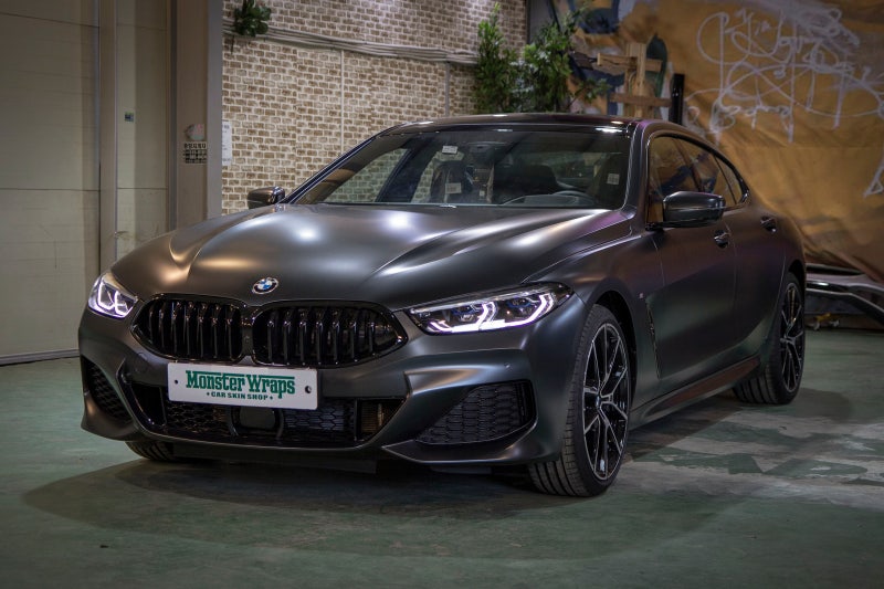 인천랩핑 Bmw 840i 사틴블랙락그레이메탈릭 네이버 블로그