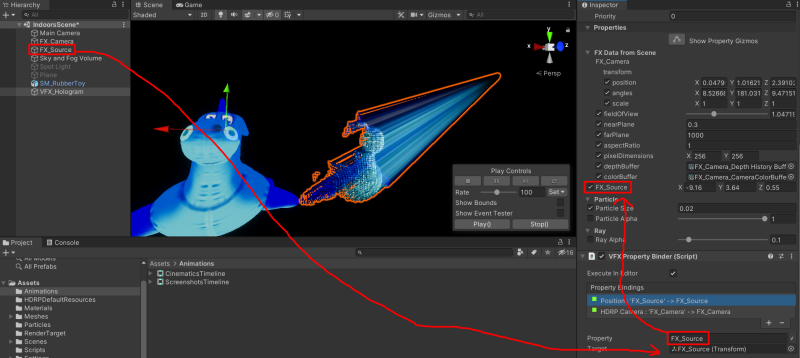 유니티 - 홀로그램 이펙트(VFX GRAPH) : 네이버 블로그
