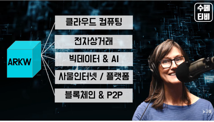 미국 ETF ARKW 보유 종목 정보 및 추천 종목 소개