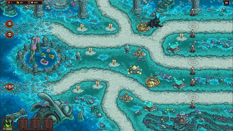 킹덤 러쉬 벤전스 공략 Kingdom Rush Vengeance Walkthrough '현자의 연못 Pond of the ...