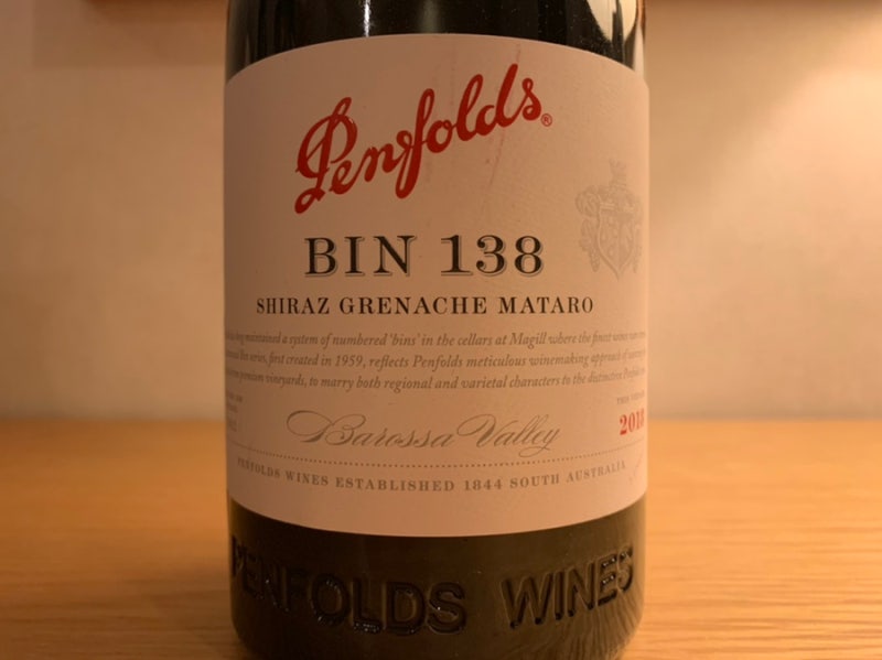 펜폴즈, 빈 138 쉬라즈 그르나슈 마타로( Penfolds, Bin 138 Shiraz Grenache Mataro) 2018 ...