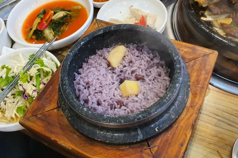 공주시 배꼽 한정식 석갈비 전문식당 네이버 블로그