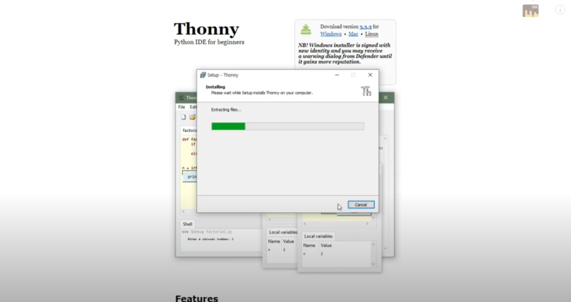 Thonny Python IDE 설치 : 네이버 블로그
