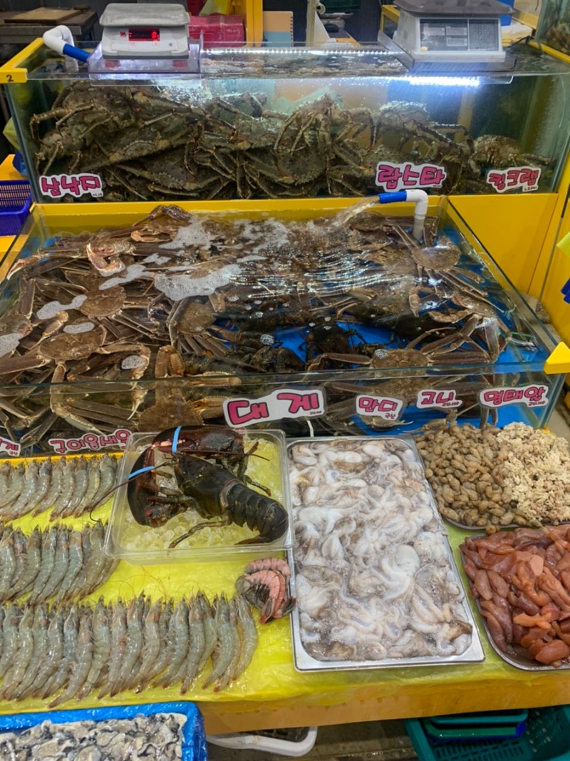 수원 농수산물 도매시장회센터맛집대명수산서해수산에서 대게상차림 먹고옴 네이버 블로그