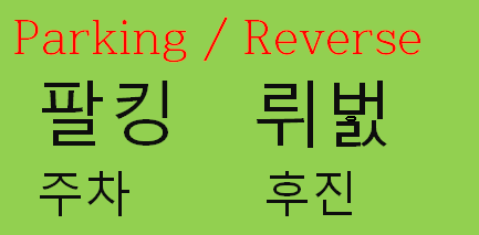 후진 영어로, 주차, 후진, 중립, 운전 영어로 ,자동차 기호 PRND 영어로 Parking, Reverse, Neutral ...