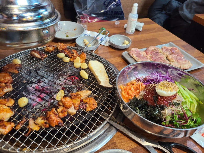 남춘네숯불닭갈비 목동사거리 숯향이 가득한 맛집 네이버 블로그