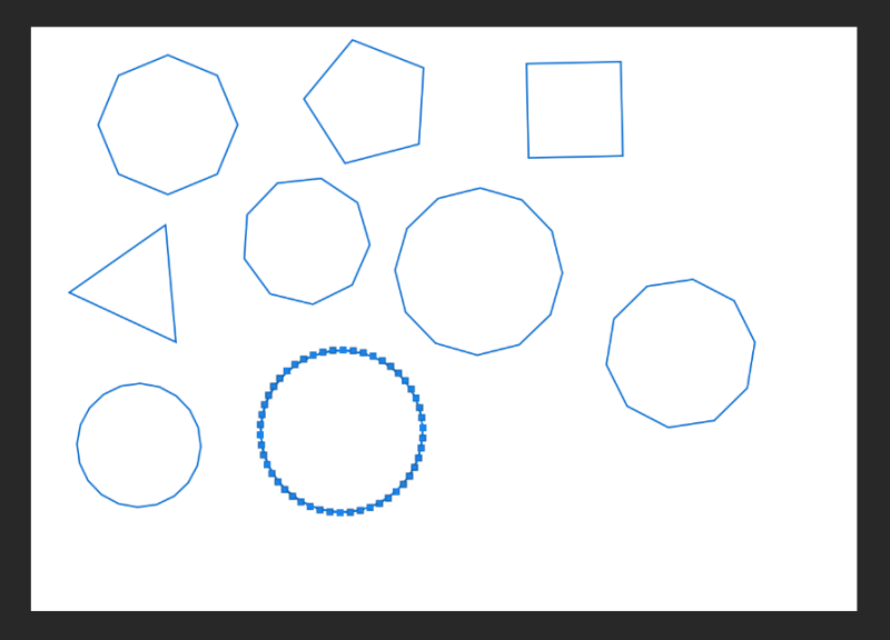 포토샵 다각형 그리기(오각형,육각형) : 네이버 블로그
