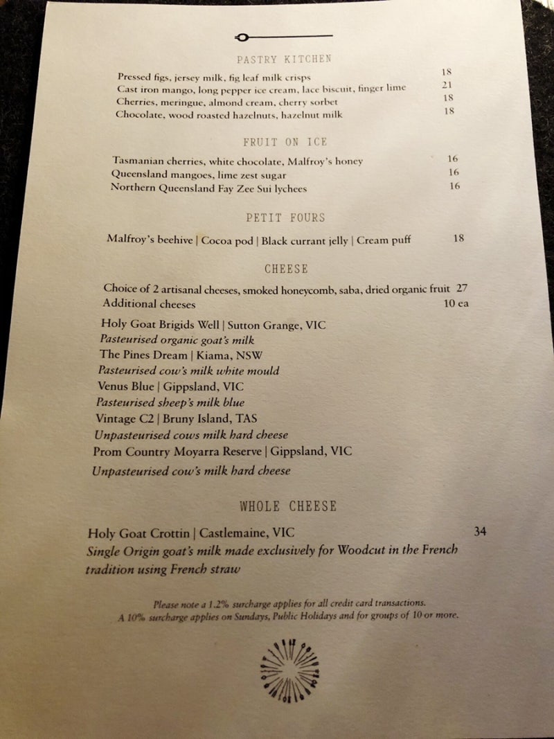 시드니를 대표하게 될 레스토랑 - Woodcut (part 2) : 네이버 블로그