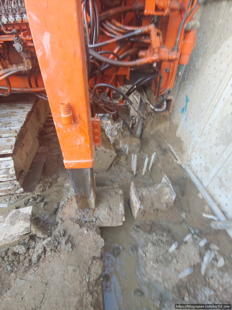 CIP (Cast in place concrete pile wall) : 네이버 블로그