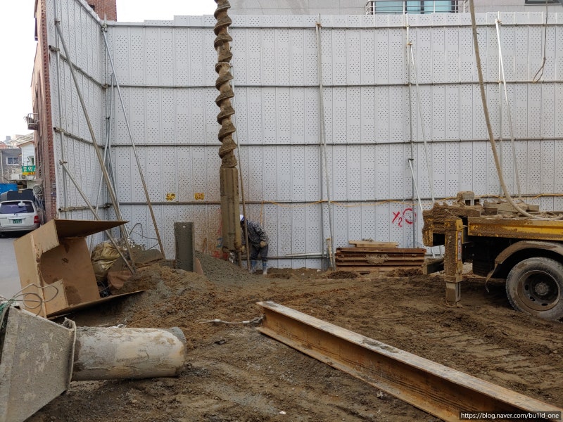 CIP (Cast in place concrete pile wall) : 네이버 블로그