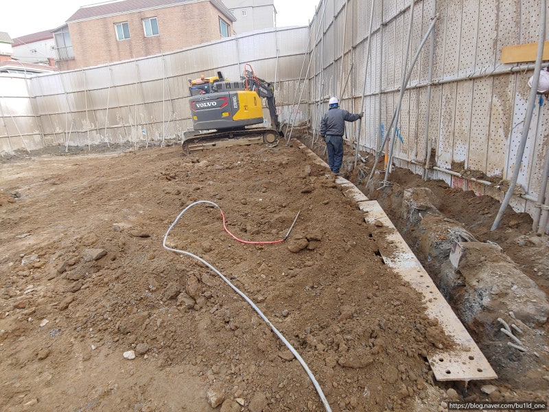 CIP (Cast in place concrete pile wall) : 네이버 블로그