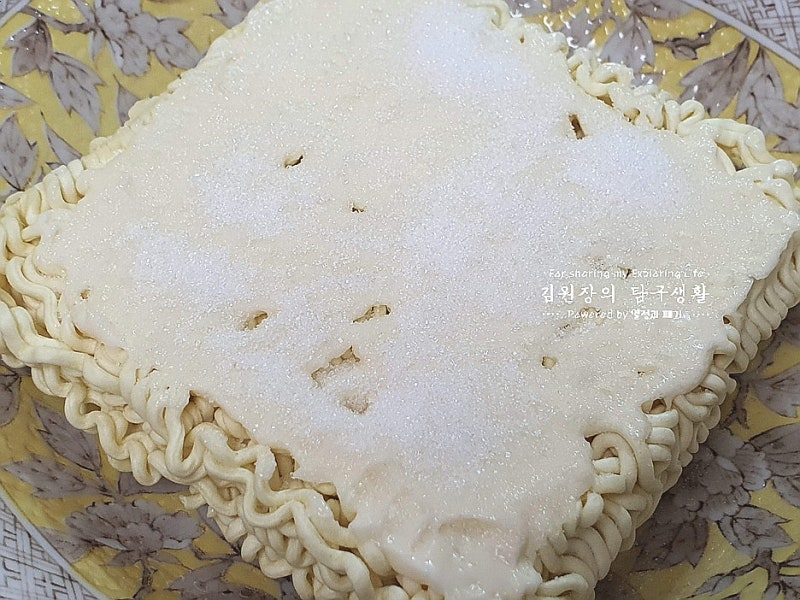백종원 라면땅 만드는 법 전자레인지 뚝딱 네이버 블로그