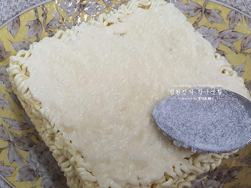 백종원 라면땅 만드는 법 전자레인지 뚝딱 네이버 블로그