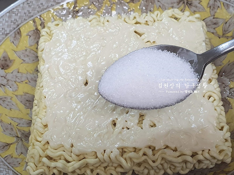 백종원 라면땅 만드는 법 전자레인지 뚝딱 네이버 블로그