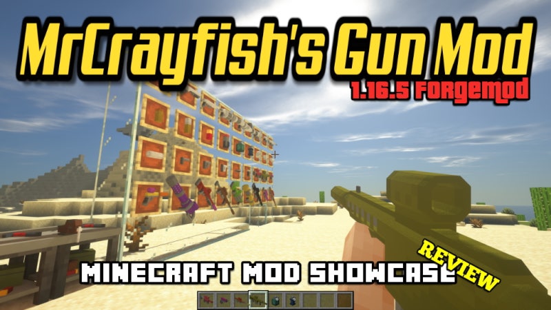 [모드][1.19.4][Forge] MrCrayfish의 총 모드 (MrCrayfish's Gun Mod) : 네이버 블로그