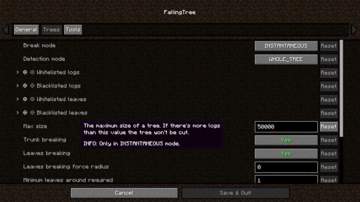 [모드][1.20.1][Forge/Fabric] 폴링 트리 - 빠른 벌목 모드 (FallingTree mod) : 네이버 블로그