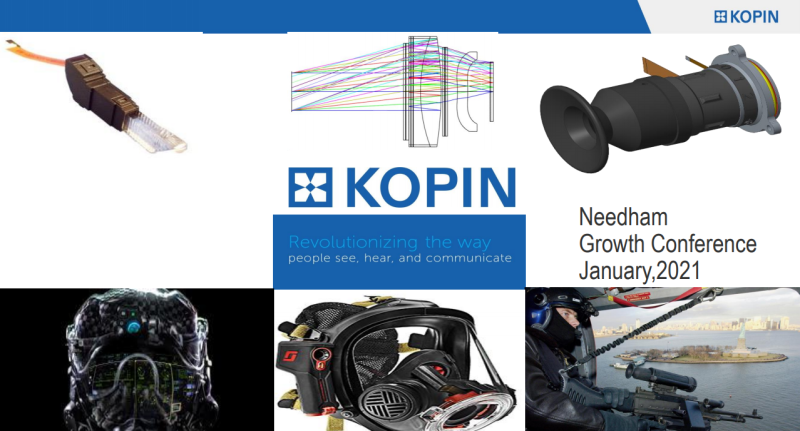 코핀 (KOPN) 주식, 주가 및 투자 매력 정리 - 실적 발표 후 전망은? (VR, OLED, 웨어러블 관련주) : 네이버 블로그