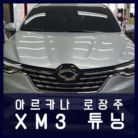 XM3 튜닝 아르카나 로장주 유럽형 르노룩 시공 : 네이버 블로그